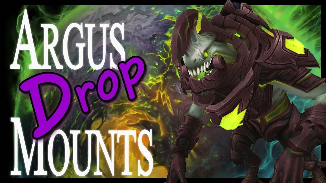 Mounts from Argus (rares)